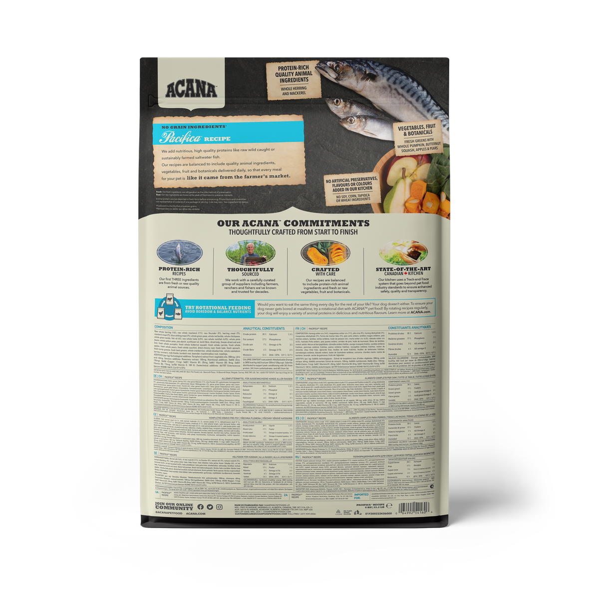 Highest Protein Pacifica™ Dry Dog Food | ACANA™ Canada